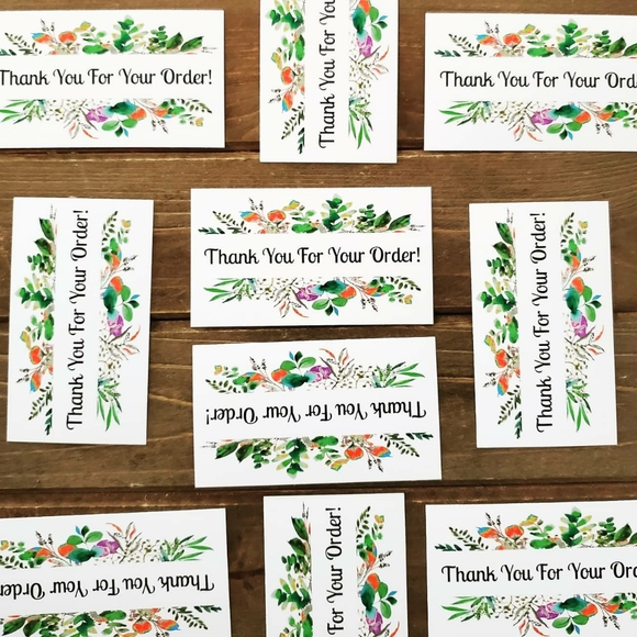 Office | Thank You Cards Business Card Size3x2 Inch Cards | Poshmark